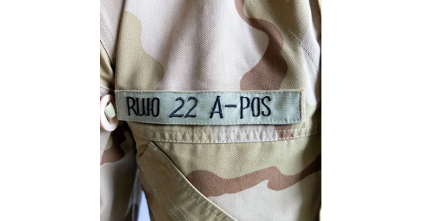 Dutch SF Tri-Colour Combat Uniform